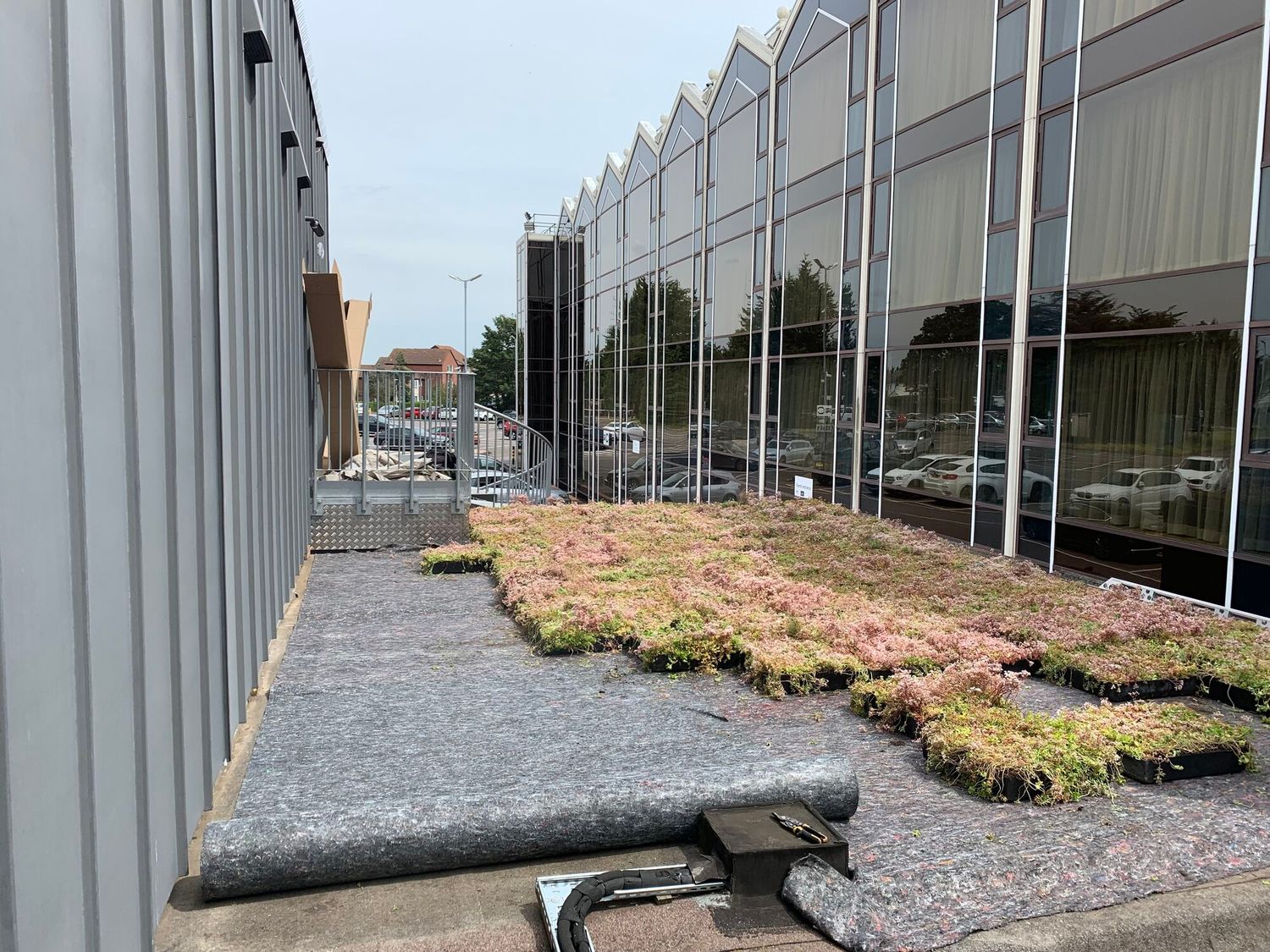Fleece Filter For Green Roofs Wallbarn Recycled Polyester Geotextile