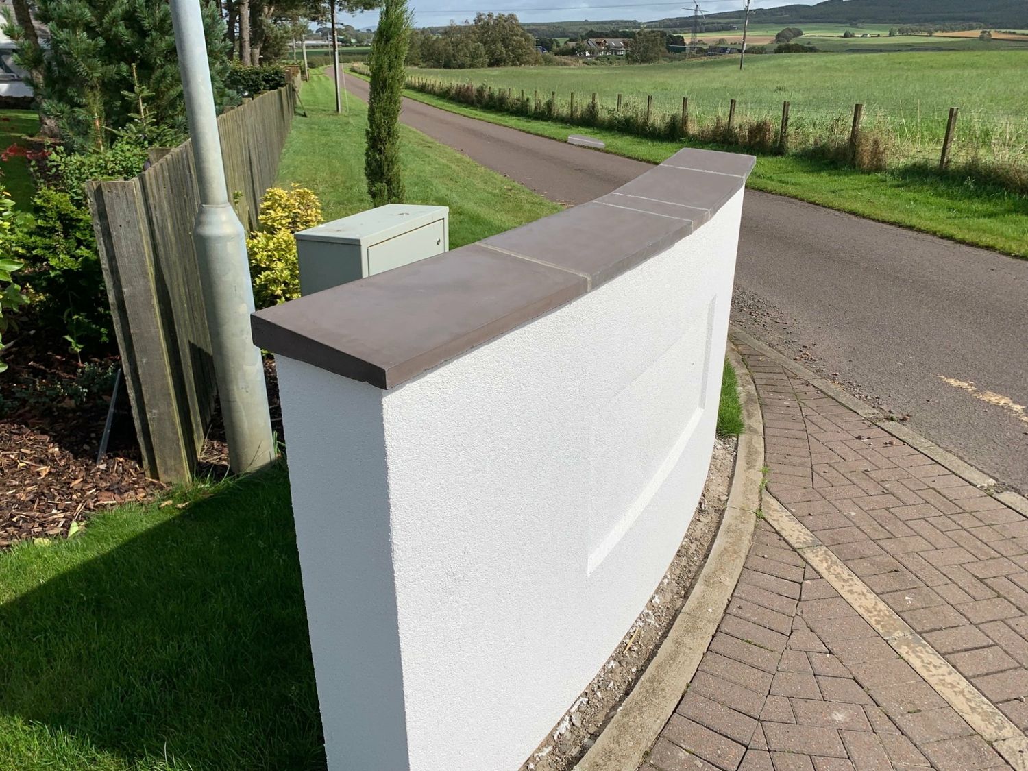 Garden Wall Coping Stones | Fasci Garden