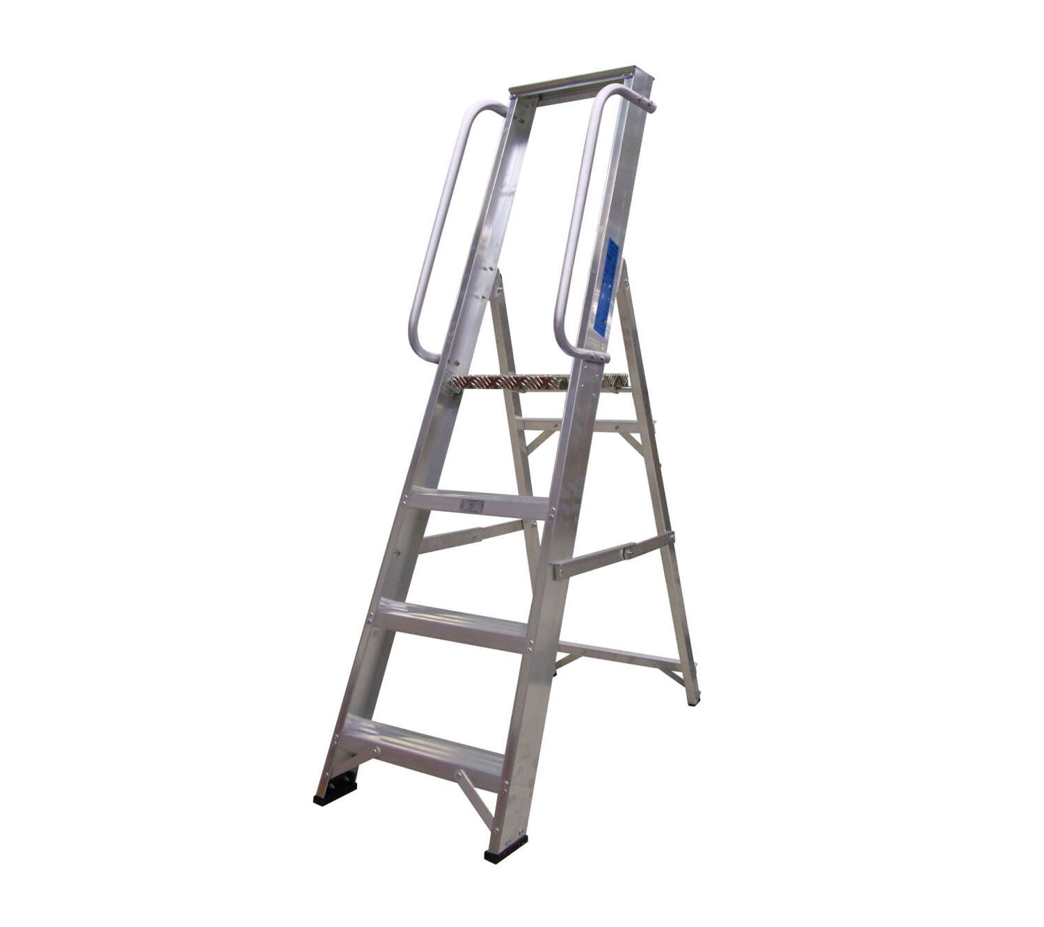 Step Ladders With Handrails Aluminium Step Ladder | Platform Step