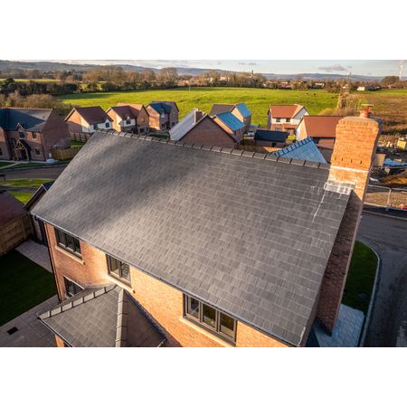 SSQ Del Carmen First Spanish Slate Roof Tile - Blue/Black from £3.00