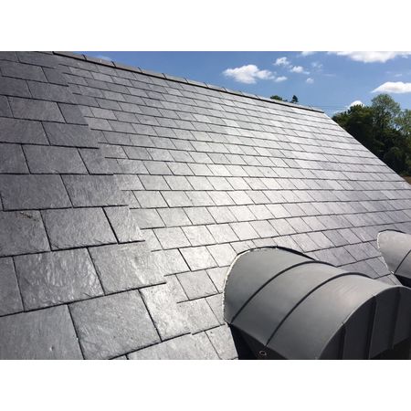 SSQ Domiz Prime Spanish Slate Roof Tile - Blue/Grey from £2.33