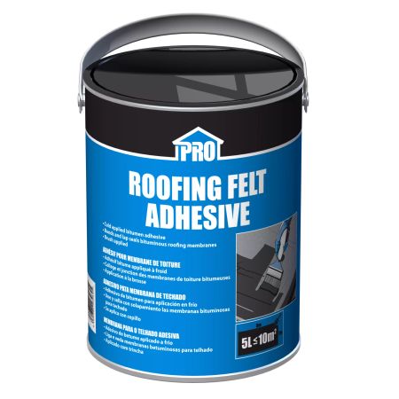 RoofPro Roofing Felt Bitumen Adhesive - Black (5 Litres) only £23.13