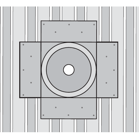 Harmer Sump Metal Deck Support Plate For Rainwater Outlets from £63.95