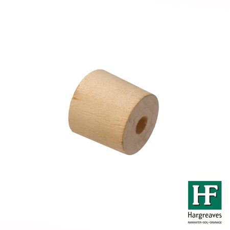 Hargreaves Premier Cast Iron Downpipe Wooden Spacer Bobbin - 30mm only ...