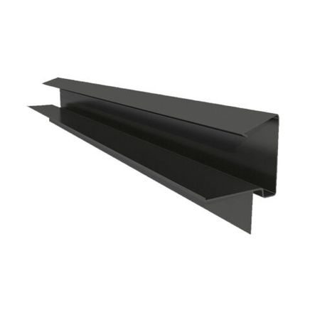 Kytun Tile Dry Verge System Black uPVC Trim - 3m (Pack of 4) from £79.40