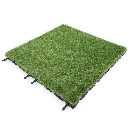 Castle Composites Grassflex Artificial Grass Interlocking Rubber Tile ...