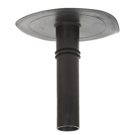 TRC EPDM Flat Roof Rainwater Drainage Outlet - Black from £19.00