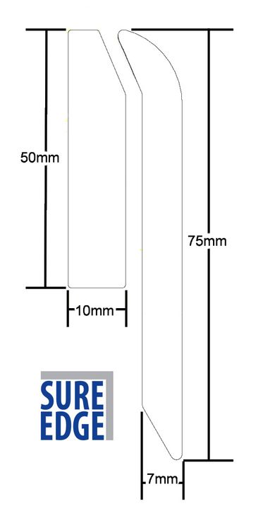 Sure Edge Gutter Drip Trim (2m) with Joint Clips from £15.48