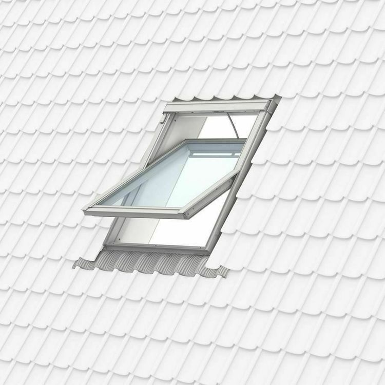 VELUX GGL PK06 207021U White Painted Centre Pivot INTEGRA Electric ...