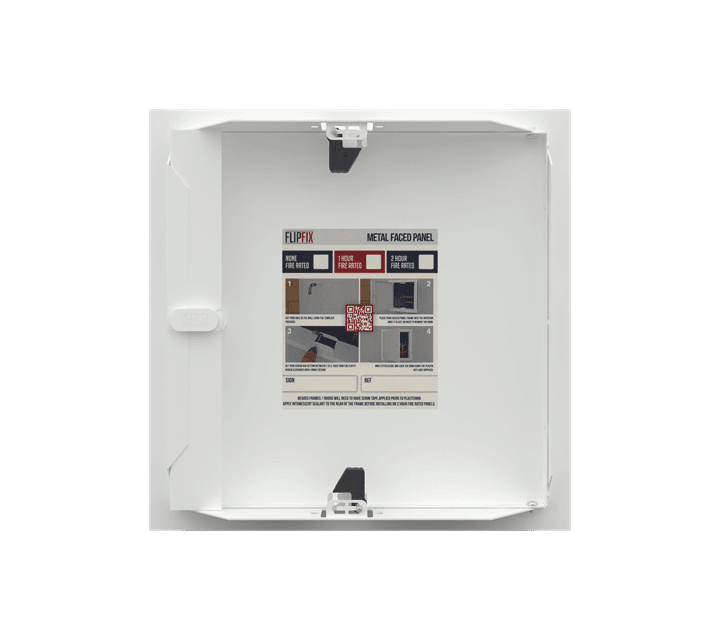 FlipFix Flush Lock Non Fire Rated Metal Faced Dual Purpose Access Panel ...