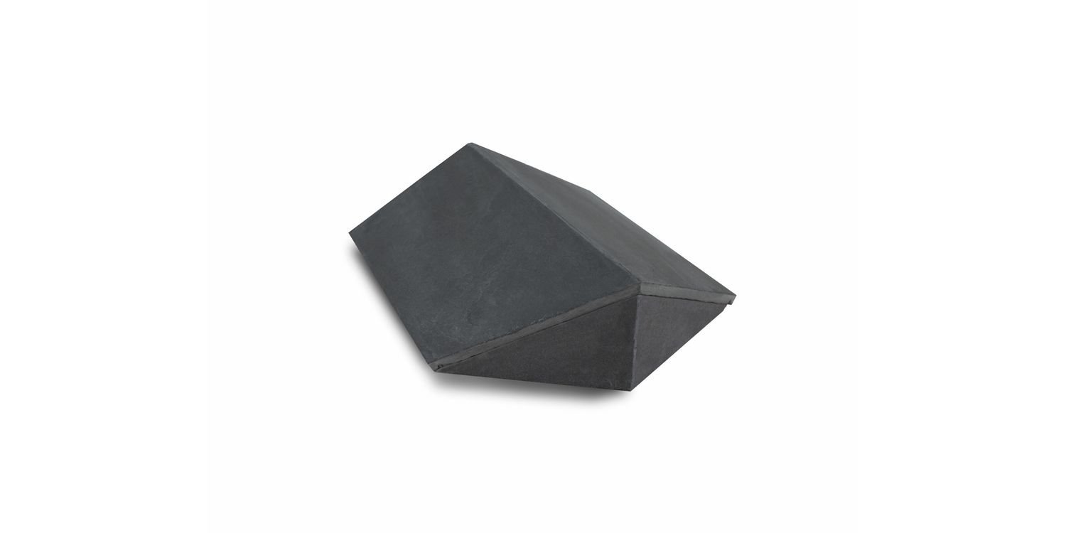 Mayan Natural Slate Classic RealRidge Hip End Tile - Graphite from £35.36