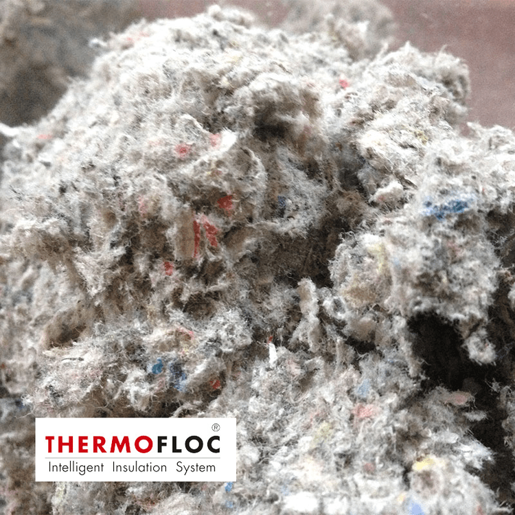 ThermoFloc Loose Fill Organic Cellulose Insulation - 12kg only £21.85