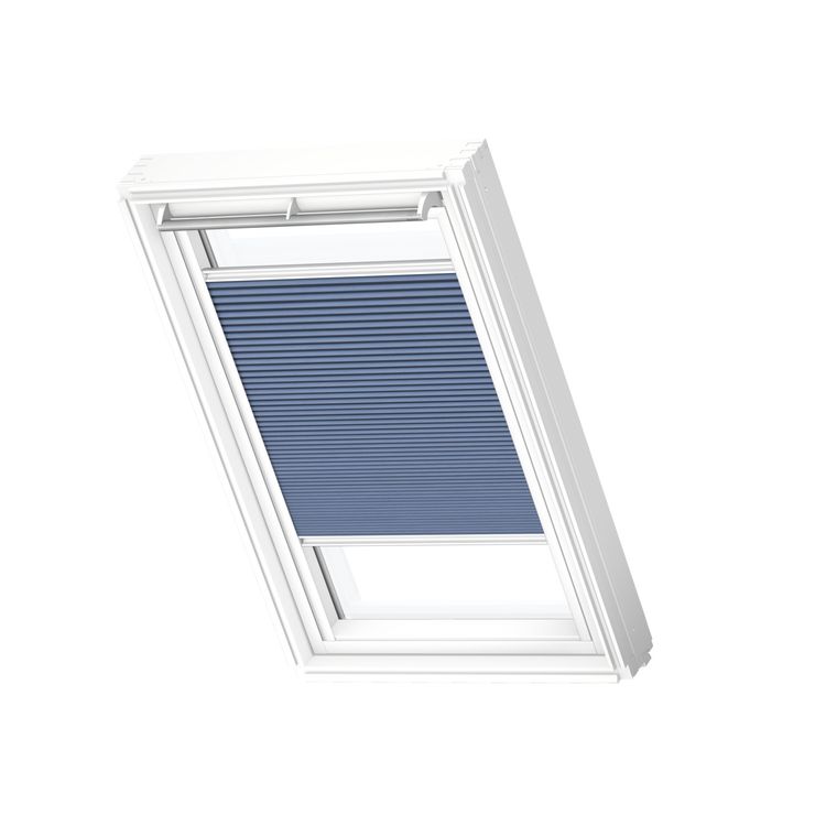 VELUX Manual Blackout Energy Pleated 'White Line' Heritage Window Blind ...