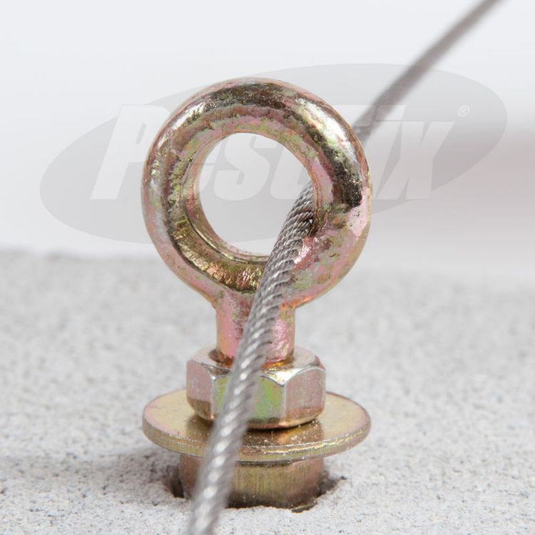M6 BZP Yellow Passivated Netting Corner Hook Bolt (Pack of 10) only £23.27