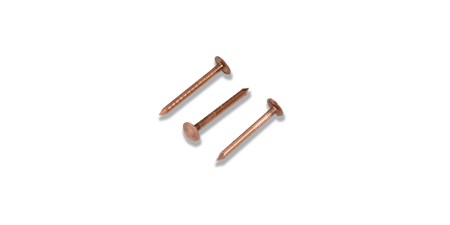 SSQ Copper Clout Roofing Nails - Pack of 1000 from £54.88
