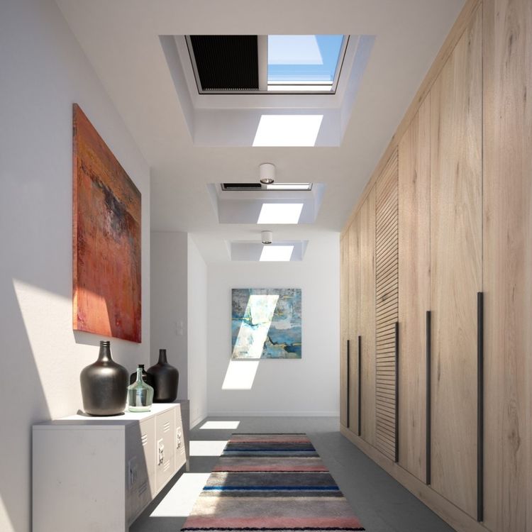 Dakea Flat Roof Electric Vented Window (Base only) from £281.71