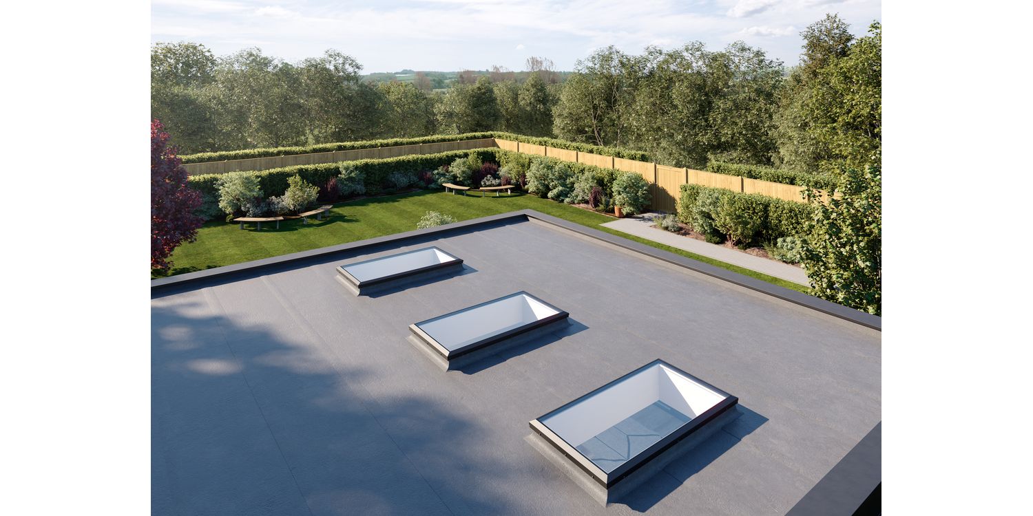 Brett Martin Safety Laminated Double Glazed Flat Glass Rooflight ...