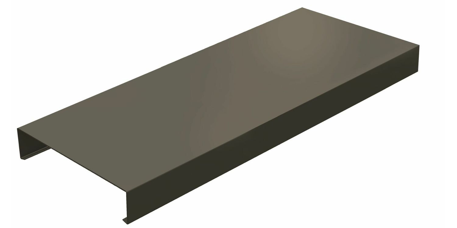 Alumasc Skyline Standard Sloping Coping 2m (includes fixing straps ...