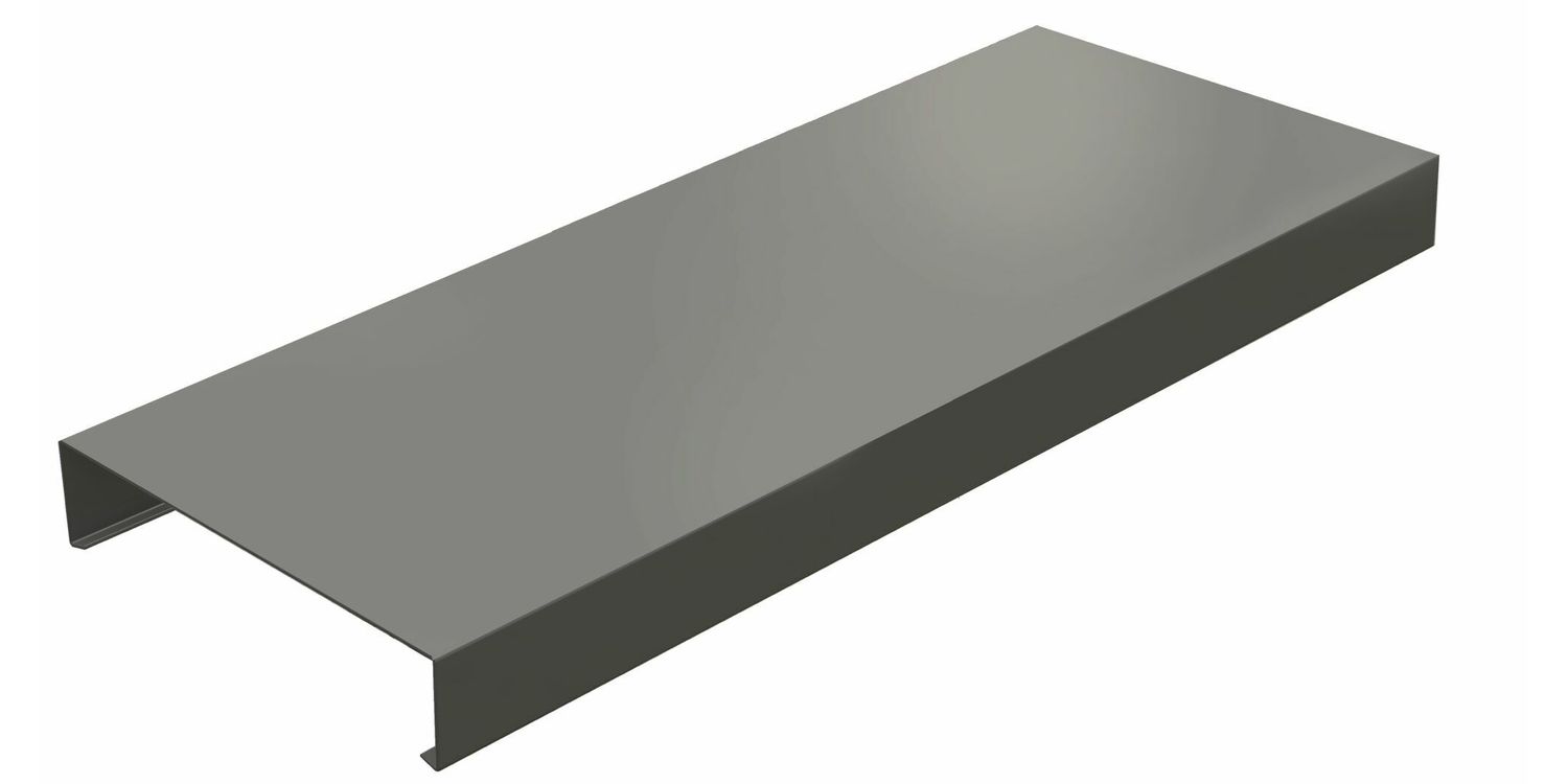Alumasc Skyline Standard Sloping Coping 2m (includes fixing straps ...