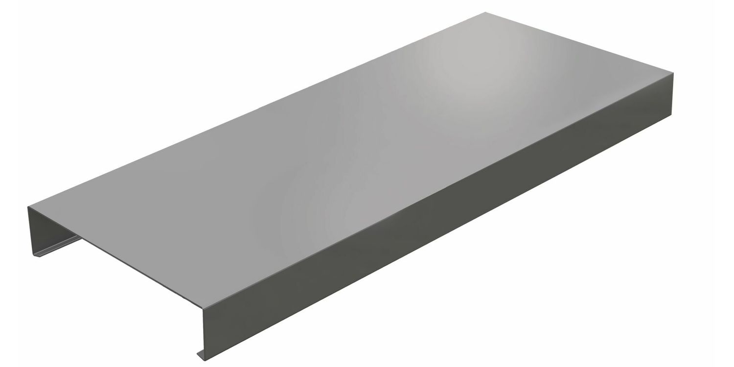 Alumasc Skyline Standard Sloping Coping 2m (includes fixing straps ...