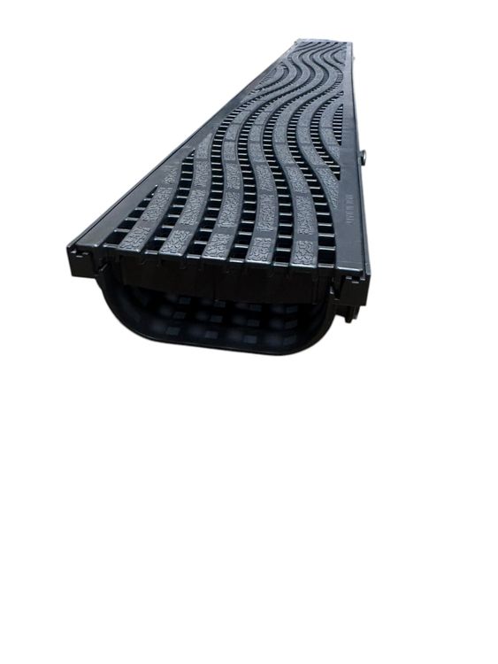 DekDrain Vela A15 Linear Bar Wave Heel Grate (1000mm x 121mm) from £6.36
