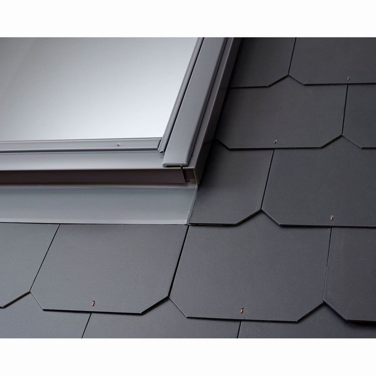 VELUX EDL UK10 2000 Pro+ Standard Slate Flashing Kit - 134cm x 160cm ...