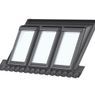 VELUX EAW FK08 6031E Low Pitch Tile Flashing For Triple Window - 66cm x ...