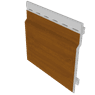 Freefoam 100mm Open V uPVC External Wall Cladding Board - 5m from £17.78