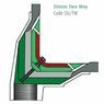Caroflow Two Way Flat Roof Drainage Outlet from £143.99