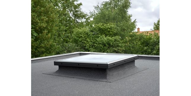 VELUX Fixed Flat Glass Double Glazed Rooflight - 120cm x 90cm (Includes ...