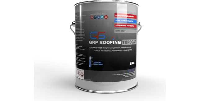 GRP Roofing Topcoat (Dark Grey) from £51.77