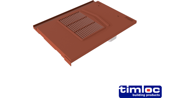 Timloc Non-Profile Tile Vent 333mm x 111mm x 422mm (Box of 8) from £145.54
