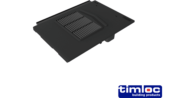 Timloc Thin Leading Edge Tile Vent 330mm x 111mm x 420mm (Box of 8 ...