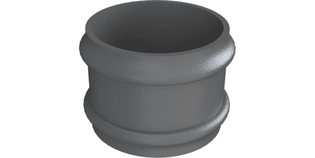 ARP Britannia Cast Iron Round Gutter Downpipe Loose Socket from £21.59