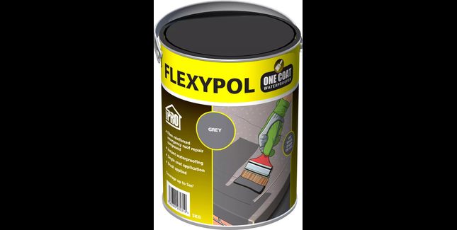 Flexypol One Coat Instant Waterproofing Roof Sealer - 5 Litres from £40.92