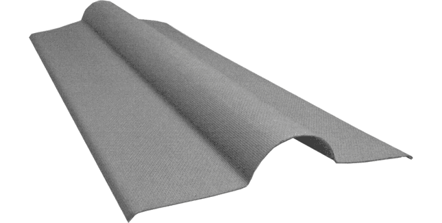 Solstice Bitumen Corrugated Roof Sheet Ridge - 1000mm x 450mm from £9.77