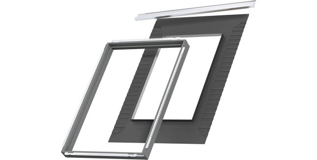 VELUX EDL MK27 2000 Pro+ Slate Flashing Set (includes BFX & BDX) - 78cm ...