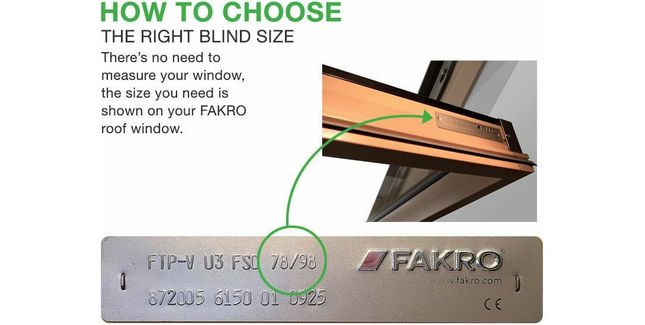 FAKRO Manual Blackout Roller Blind in Colour 265 (ARF I) from £70.42