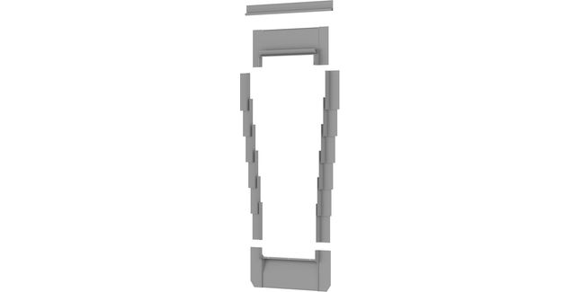 Dakea Vintage Window Flush Flashing (Black) from £172.38