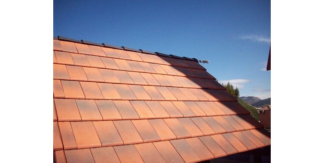 La Escandella Planum Interlocking Low Pitch Clay Roof Tile - 444mm x ...