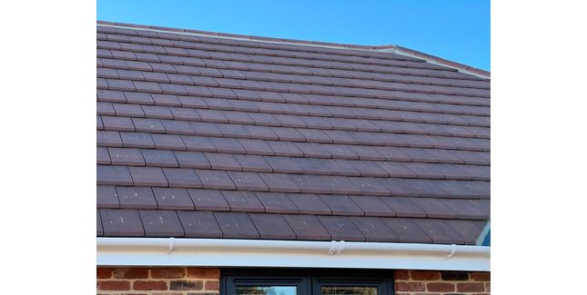 La Escandella Planum Interlocking Low Pitch Clay Roof Tile - 444mm x ...
