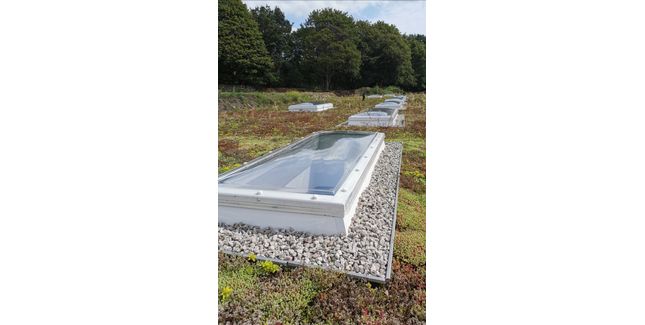 Mardome Trade Low Rise Non Vented Triple Skin Polycarbonate Roof Dome ...