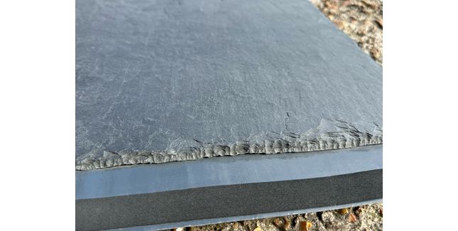 Mayan ArmouredSlate Natural Slate Tile - 350mm (L) x 300mm (W) from £4.15