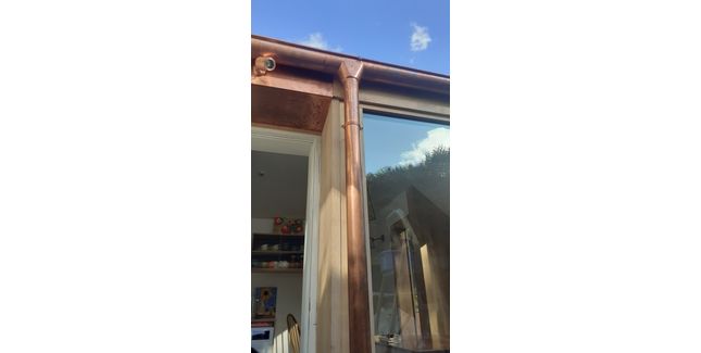 Metal Gutta Copper L Fascia Corner - 90° from £21.00
