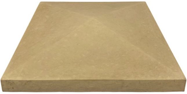Eurodec 4-Way Weathered Square Concrete Pier Cap 40mm/175mm x 750mm x ...