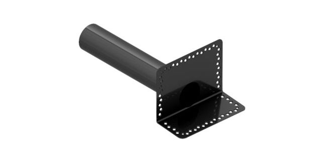 DEKS Round Horizontal Flat Roof Parapet Drain Outlet from £20.34