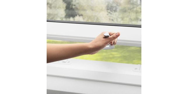 VELUX GPU SK10 0070 White Maintenance-Free Top Hung Window - 114cm x ...