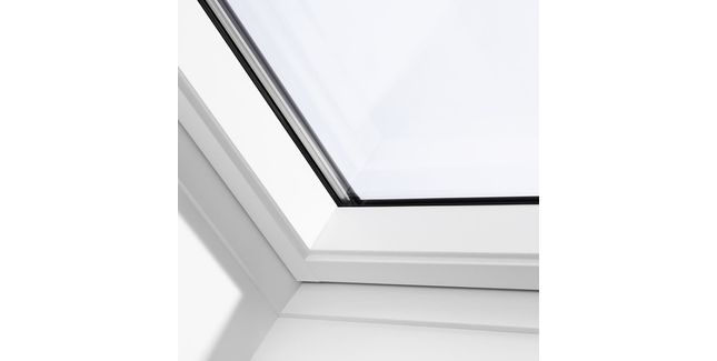 VELUX GGL FK08 2070 White Painted Centre Pivot Window - 66cm x 140cm ...