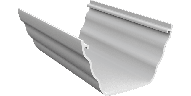 Freefoam Freeflow 135mm uPVC Ogee Gutter Lengths - 4m from £18.71